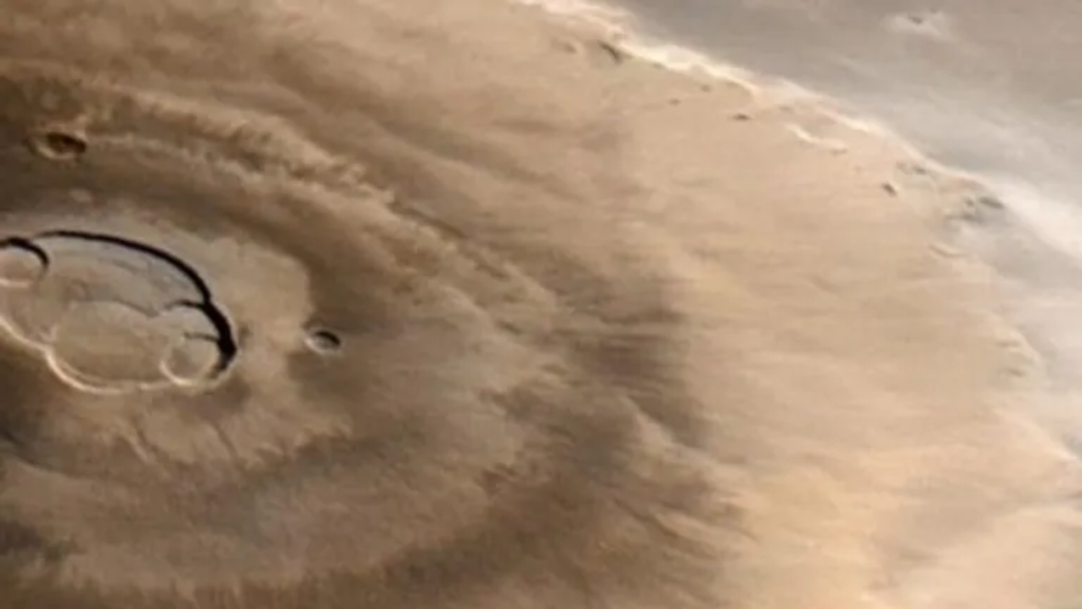 Marte: zona rugosa sugiere que el agua rodeó el Monte Olimpo | Cambio